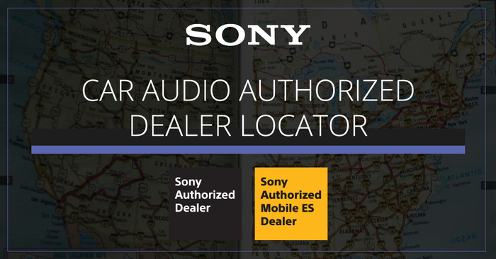 Sony Car Audio Dealer Locator